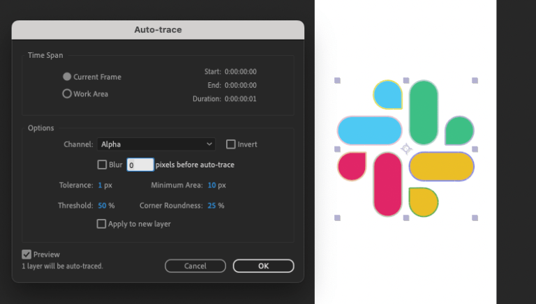 How To Use Auto Trace In Adobe After Effects – Creatorluxe